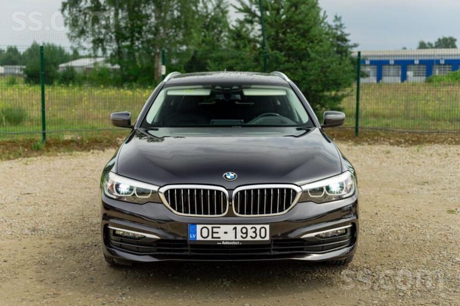 Black BMW 518 2019 in Riga, with an engine capacity of 2.00 L and mileage of 0 thousand km for 21500 €, photo 2 on AUTOMOTO.COM.LV