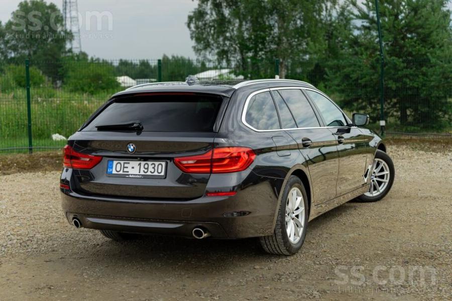 Black BMW 518 2019 in Riga, with an engine capacity of 2.00 L and mileage of 0 thousand km for 21500 €, photo 6 on AUTOMOTO.COM.LV