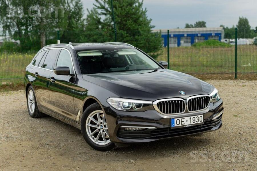 Melns BMW 518 2019 Rīga, ar dzinēja tilpumu 2.00 L un nobraukumu 249 tūkst. km par 21500 €, foto 3 vietnē AUTOMOTO.COM.LV