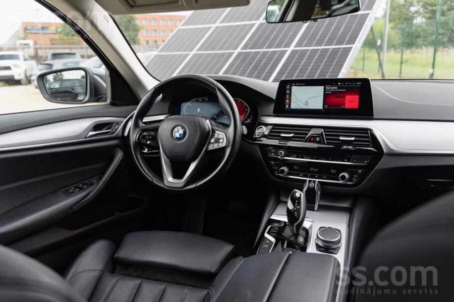 Melns BMW 518 2019 Rīga, ar dzinēja tilpumu 2.00 L un nobraukumu 249 tūkst. km par 21500 €, foto 13 vietnē AUTOMOTO.COM.LV