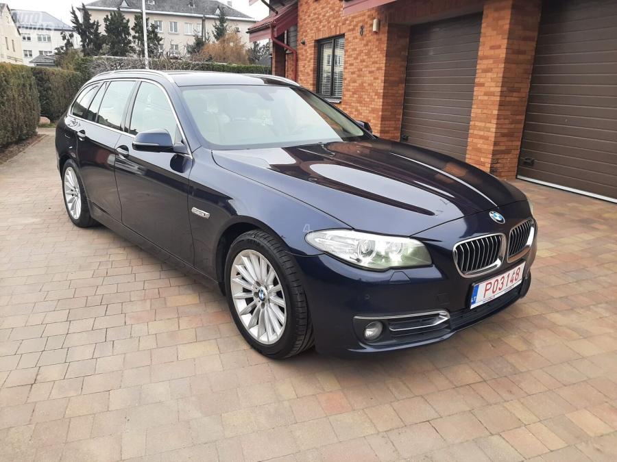 Zils BMW 518 2013 Kauņa, ar dzinēja tilpumu 2.00 L un nobraukumu 300 tūkst. km par 7250 €, foto 3 vietnē AUTOMOTO.COM.LV