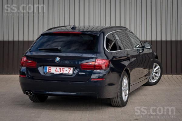 Zils BMW 518 2014 Talsi, ar dzinēja tilpumu 2.00 L un nobraukumu 205 tūkst. km par 10950 €, foto 7 vietnē AUTOMOTO.COM.LV