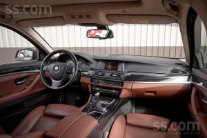Синий БМВ 518 2014 в Талси, объемом двигателя 2.00 л и пробегом 205 тыс. км за 10950 €, фото 9 на AUTOMOTO.COM.LV