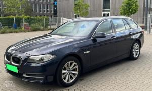 Синий БМВ 518 2015 в Вильнюс, объемом двигателя 2.00 л и пробегом 307 тыс. км за 6499 €, фото 4 на AUTOMOTO.COM.LV