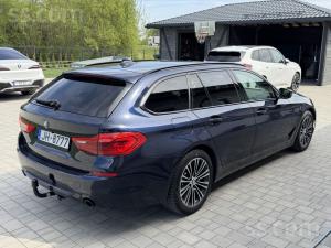 Blue BMW 518 2020 in Bauska, with an engine capacity of 2.00 L and mileage of 157 thousand km for 15200 €, photo 3 on AUTOMOTO.COM.LV