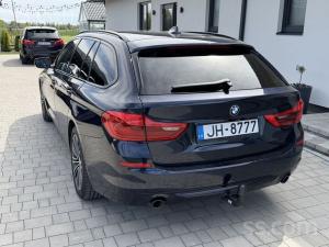 Blue BMW 518 2020 in Bauska, with an engine capacity of 2.00 L and mileage of 157 thousand km for 15200 €, photo 4 on AUTOMOTO.COM.LV