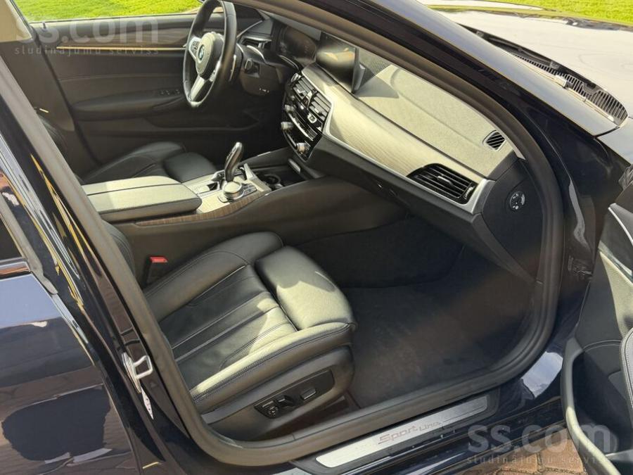 Blue BMW 518 2020 in Bauska, with an engine capacity of 2.00 L and mileage of 157 thousand km for 15200 €, photo 9 on AUTOMOTO.COM.LV