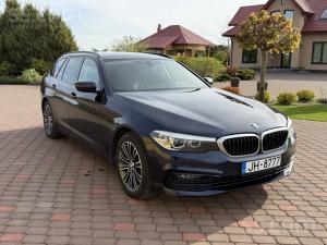 Blue BMW 518 2020 in Bauska, with an engine capacity of 2.00 L and mileage of 157 thousand km for 15200 €, photo 10 on AUTOMOTO.COM.LV