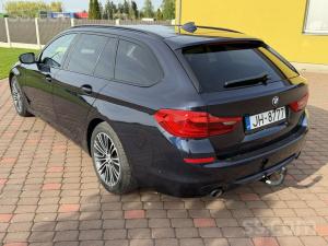 Blue BMW 518 2020 in Bauska, with an engine capacity of 2.00 L and mileage of 157 thousand km for 15200 €, photo 12 on AUTOMOTO.COM.LV