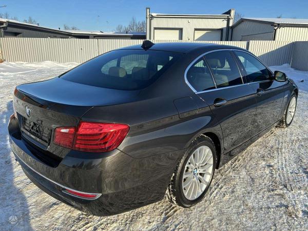 Brūns BMW 518 2013 Šauļi, ar dzinēja tilpumu 2.00 L un nobraukumu 193 tūkst. km par 11250 €, foto 5 vietnē AUTOMOTO.COM.LV