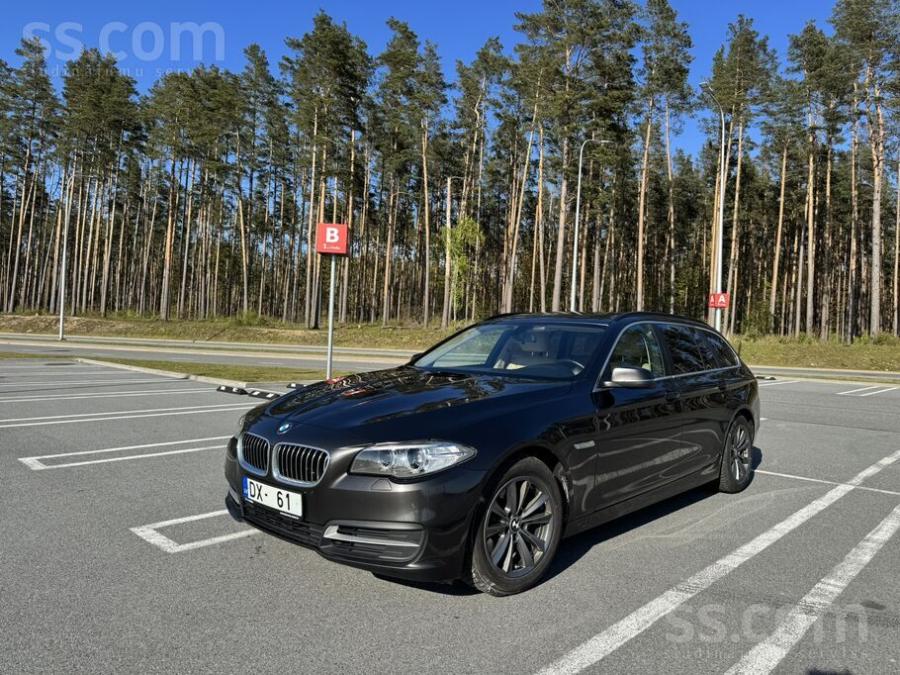 Brown BMW 518 2013 in Riga, with an engine capacity of 2.00 L and mileage of 355 thousand km for 6750 €, photo 1 on AUTOMOTO.COM.LV