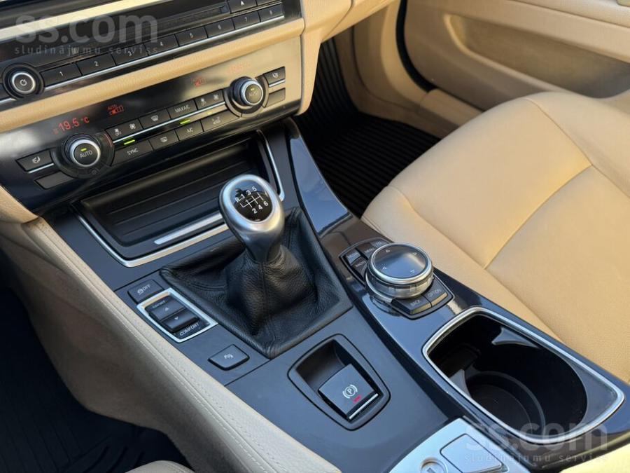Brown BMW 518 2013 in Riga, with an engine capacity of 2.00 L and mileage of 355 thousand km for 6750 €, photo 14 on AUTOMOTO.COM.LV