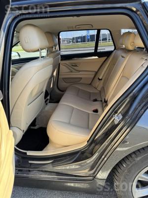 Brown BMW 518 2013 in Riga, with an engine capacity of 2.00 L and mileage of 355 thousand km for 6750 €, photo 17 on AUTOMOTO.COM.LV