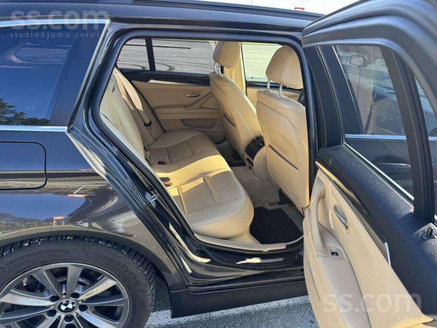 Brown BMW 518 2013 in Riga, with an engine capacity of 2.00 L and mileage of 355 thousand km for 6750 €, photo 20 on AUTOMOTO.COM.LV