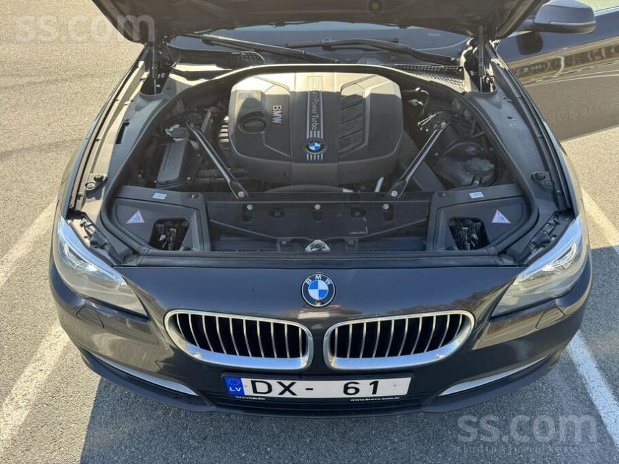 Brown BMW 518 2013 in Riga, with an engine capacity of 2.00 L and mileage of 355 thousand km for 6750 €, photo 21 on AUTOMOTO.COM.LV