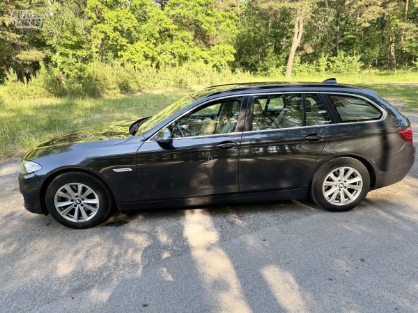 Brown BMW 518 2015 in Kaunas, with an engine capacity of 2.00 L and mileage of 298 thousand km for 8750 €, photo 4 on AUTOMOTO.COM.LV