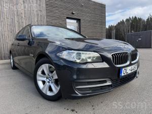Brown BMW 518 2016 in Riga, with an engine capacity of 2.00 L and mileage of 246 thousand km for 10990 €, photo 3 on AUTOMOTO.COM.LV