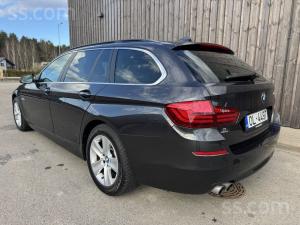 Brown BMW 518 2016 in Riga, with an engine capacity of 2.00 L and mileage of 246 thousand km for 10990 €, photo 5 on AUTOMOTO.COM.LV