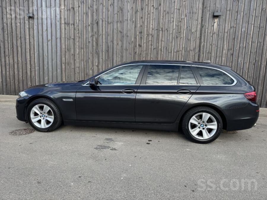 Brown BMW 518 2016 in Riga, with an engine capacity of 2.00 L and mileage of 246 thousand km for 10990 €, photo 6 on AUTOMOTO.COM.LV