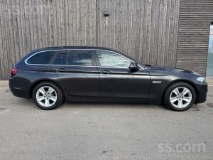 Brown BMW 518 2016 in Riga, with an engine capacity of 2.00 L and mileage of 246 thousand km for 10990 €, photo 7 on AUTOMOTO.COM.LV