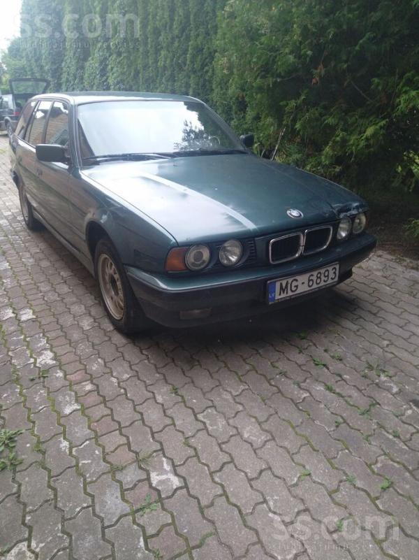 Зеленый БМВ 518 1995 в Елгава, объемом двигателя 1.80 л и пробегом 471 тыс. км за 2250 €, фото 1 на AUTOMOTO.COM.LV