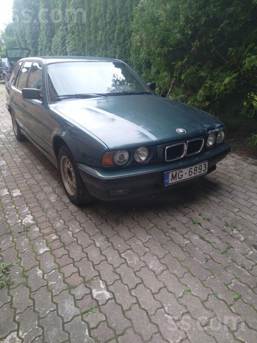 Зеленый БМВ 518 1995 в Елгава, объемом двигателя 1.80 л и пробегом 471 тыс. км за 2250 €, фото 1 на AUTOMOTO.COM.LV