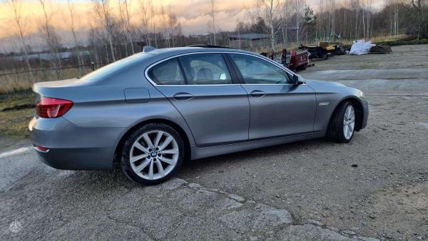 Pelēks BMW 518 2016 Šauļi, ar dzinēja tilpumu 2.00 L un nobraukumu 354 tūkst. km par 11250 €, foto 5 vietnē AUTOMOTO.COM.LV