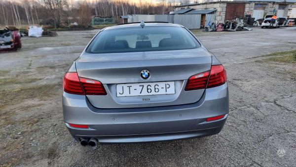 Pelēks BMW 518 2016 Šauļi, ar dzinēja tilpumu 2.00 L un nobraukumu 354 tūkst. km par 11250 €, foto 7 vietnē AUTOMOTO.COM.LV