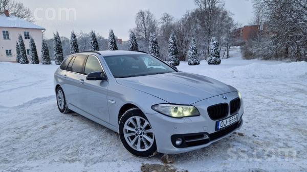 Pelēks BMW 518 2014 Valmiera, ar dzinēja tilpumu 2.00 L un nobraukumu 220 tūkst. km par 10500 €, foto 1 vietnē AUTOMOTO.COM.LV