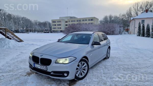 Pelēks BMW 518 2014 Valmiera, ar dzinēja tilpumu 2.00 L un nobraukumu 220 tūkst. km par 10500 €, foto 4 vietnē AUTOMOTO.COM.LV