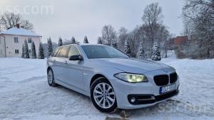 Grey BMW 518 2014 in Valmiera, with an engine capacity of 2.00 L and mileage of 220 thousand km for 10500 €, photo 2 on AUTOMOTO.COM.LV