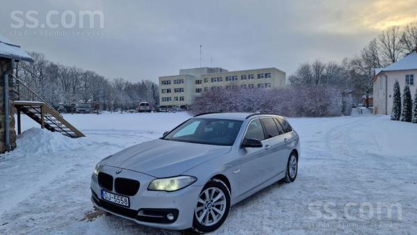 Серый БМВ 518 2014 в Валмиера, объемом двигателя 2.00 л и пробегом 220 тыс. км за 10500 €, фото 3 на AUTOMOTO.COM.LV