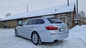 Grey BMW 518 2014 in Valmiera, with an engine capacity of 2.00 L and mileage of 220 thousand km for 10500 €, photo 5 on AUTOMOTO.COM.LV