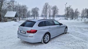 Grey BMW 518 2014 in Valmiera, with an engine capacity of 2.00 L and mileage of 220 thousand km for 10500 €, photo 7 on AUTOMOTO.COM.LV