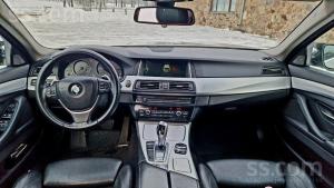 Grey BMW 518 2014 in Valmiera, with an engine capacity of 2.00 L and mileage of 220 thousand km for 10500 €, photo 11 on AUTOMOTO.COM.LV
