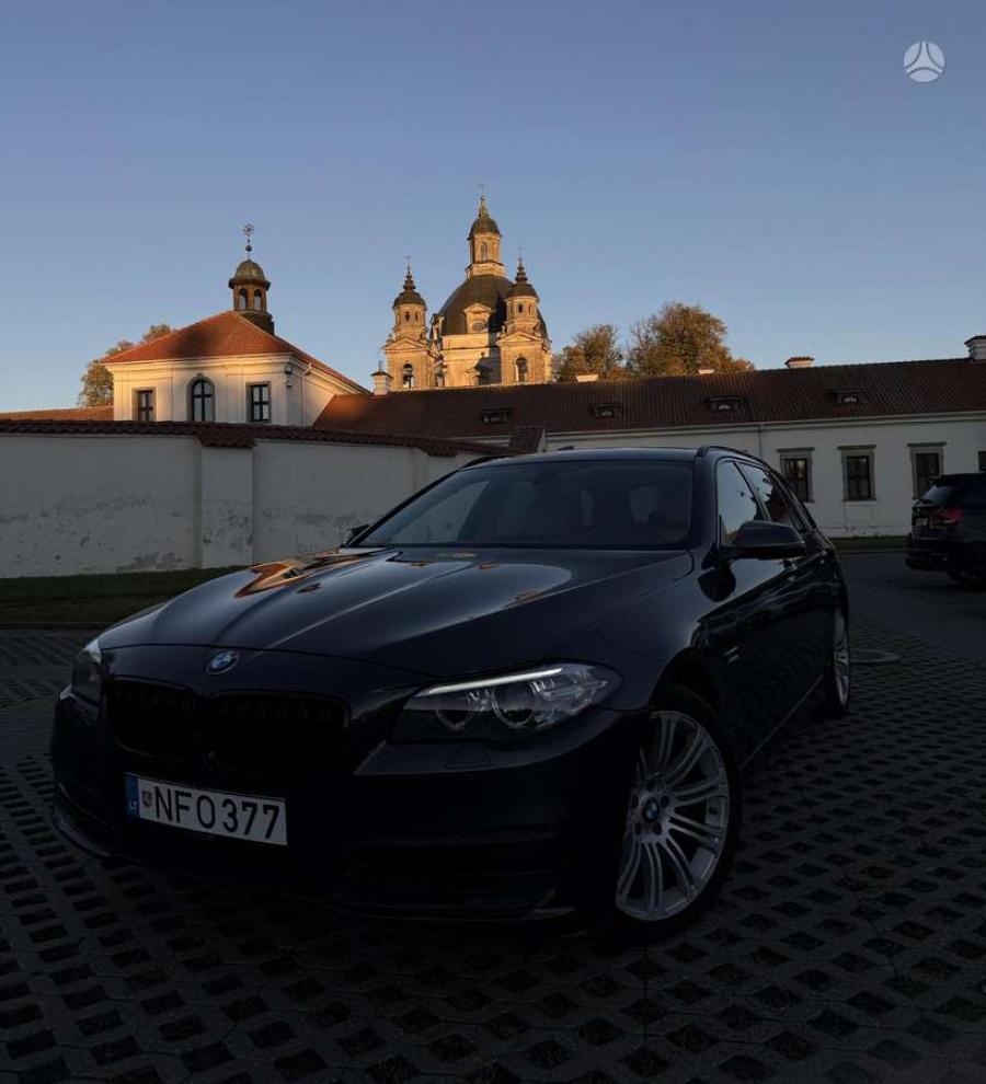 Grey BMW 518 2014 in Kaunas, with an engine capacity of 2.00 L and mileage of 296 thousand km for 11500 €, photo 1 on AUTOMOTO.COM.LV