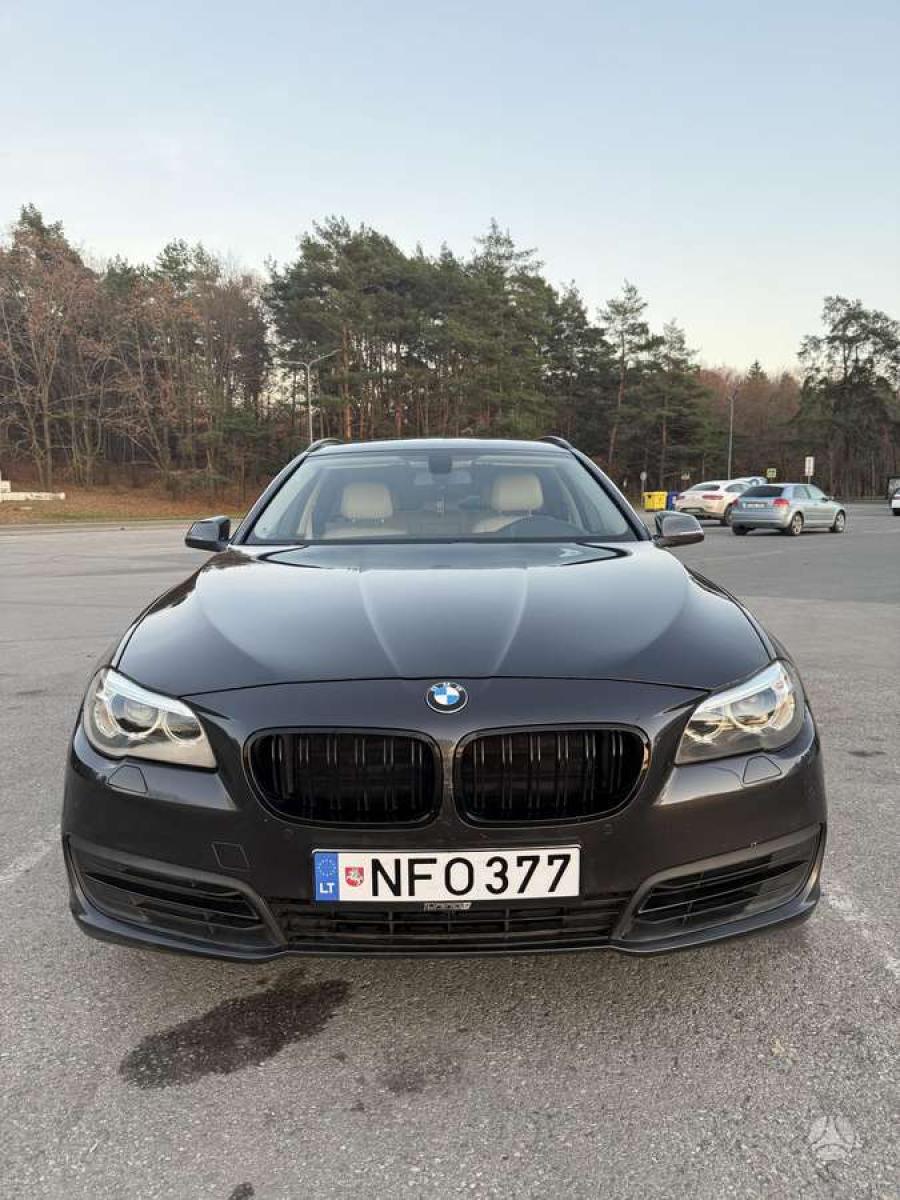 Grey BMW 518 2014 in Kaunas, with an engine capacity of 2.00 L and mileage of 296 thousand km for 11500 €, photo 4 on AUTOMOTO.COM.LV