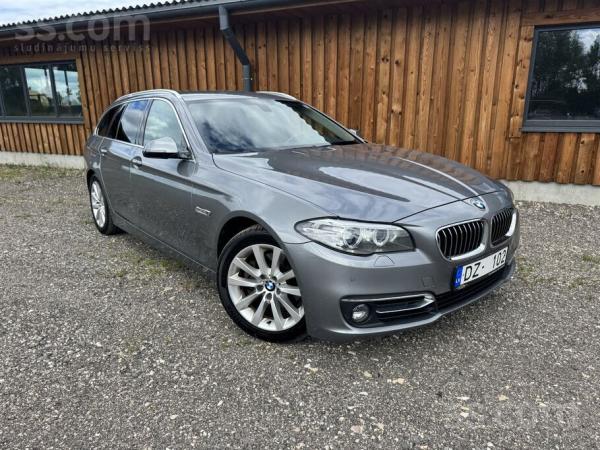 Grey BMW 518 2014 in Cesis, with an engine capacity of 2.00 L and mileage of 360 thousand km for 9900 €, photo 2 on AUTOMOTO.COM.LV
