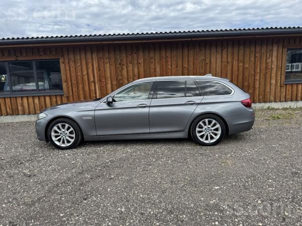 Grey BMW 518 2014 in Cesis, with an engine capacity of 2.00 L and mileage of 360 thousand km for 9900 €, photo 4 on AUTOMOTO.COM.LV