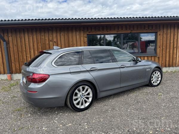 Grey BMW 518 2014 in Cesis, with an engine capacity of 2.00 L and mileage of 360 thousand km for 9900 €, photo 6 on AUTOMOTO.COM.LV