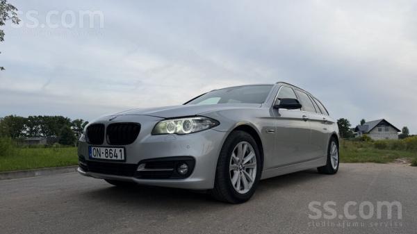 Pelēks BMW 518 2014 Valmiera, ar dzinēja tilpumu 2.00 L un nobraukumu 229 tūkst. km par 8900 €, foto 5 vietnē AUTOMOTO.COM.LV