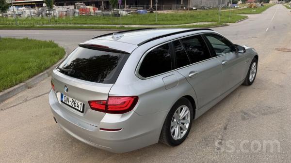 Pelēks BMW 518 2014 Valmiera, ar dzinēja tilpumu 2.00 L un nobraukumu 229 tūkst. km par 8900 €, foto 7 vietnē AUTOMOTO.COM.LV