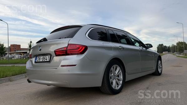 Pelēks BMW 518 2014 Valmiera, ar dzinēja tilpumu 2.00 L un nobraukumu 229 tūkst. km par 8900 €, foto 8 vietnē AUTOMOTO.COM.LV