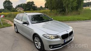 Серый БМВ 518 2014 в Валмиера, объемом двигателя 2.00 л и пробегом 229 тыс. км за 8900 €, фото 3 на AUTOMOTO.COM.LV