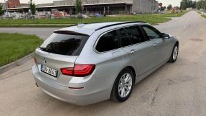 Grey BMW 518 2014 in Riga, with an engine capacity of 2.00 L and mileage of 220 thousand km for 9990 €, photo 5 on AUTOMOTO.COM.LV