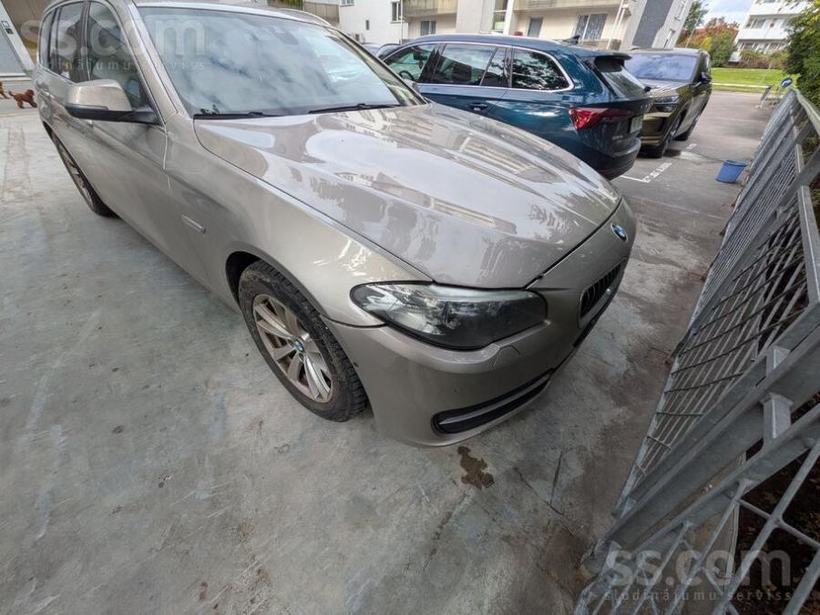 Pelēks BMW 518 2014 Tukums, ar dzinēja tilpumu 2.00 L un nobraukumu 334 tūkst. km par 5990 €, foto 6 vietnē AUTOMOTO.COM.LV