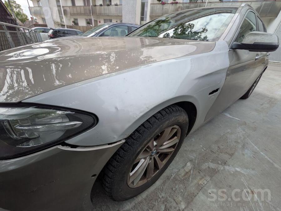 Pelēks BMW 518 2014 Tukums, ar dzinēja tilpumu 2.00 L un nobraukumu 334 tūkst. km par 5990 €, foto 10 vietnē AUTOMOTO.COM.LV
