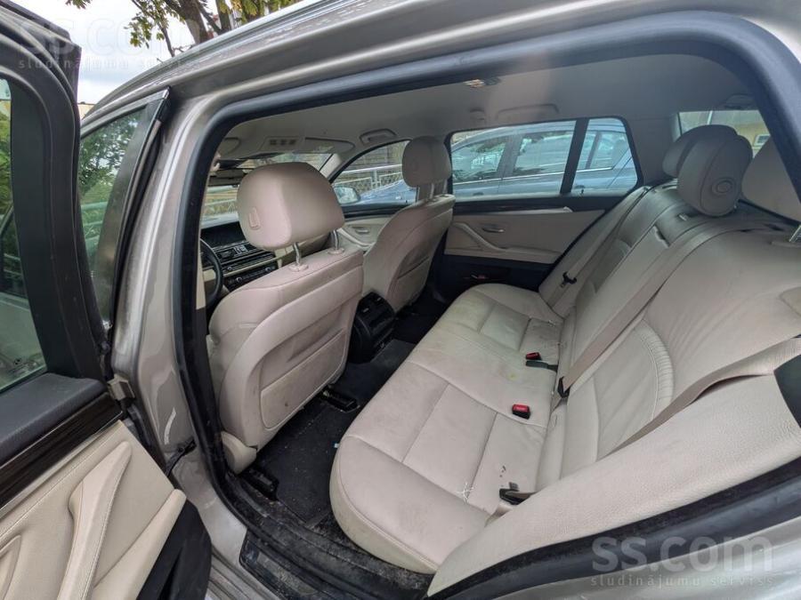 Pelēks BMW 518 2014 Tukums, ar dzinēja tilpumu 2.00 L un nobraukumu 334 tūkst. km par 5990 €, foto 13 vietnē AUTOMOTO.COM.LV