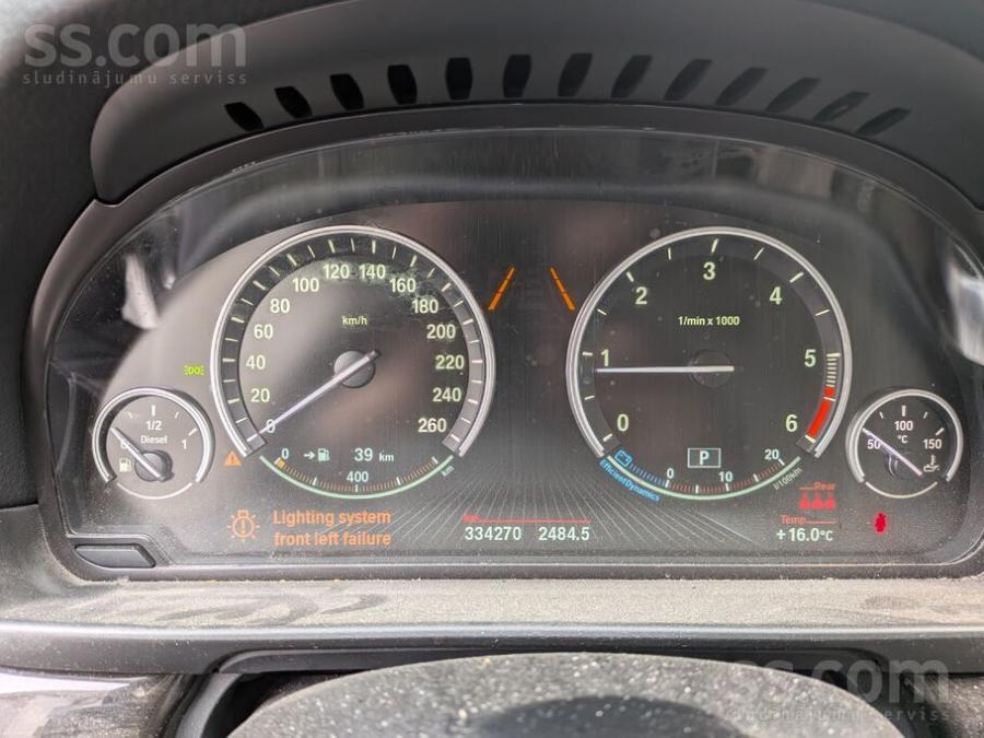 Pelēks BMW 518 2014 Tukums, ar dzinēja tilpumu 2.00 L un nobraukumu 334 tūkst. km par 5990 €, foto 18 vietnē AUTOMOTO.COM.LV