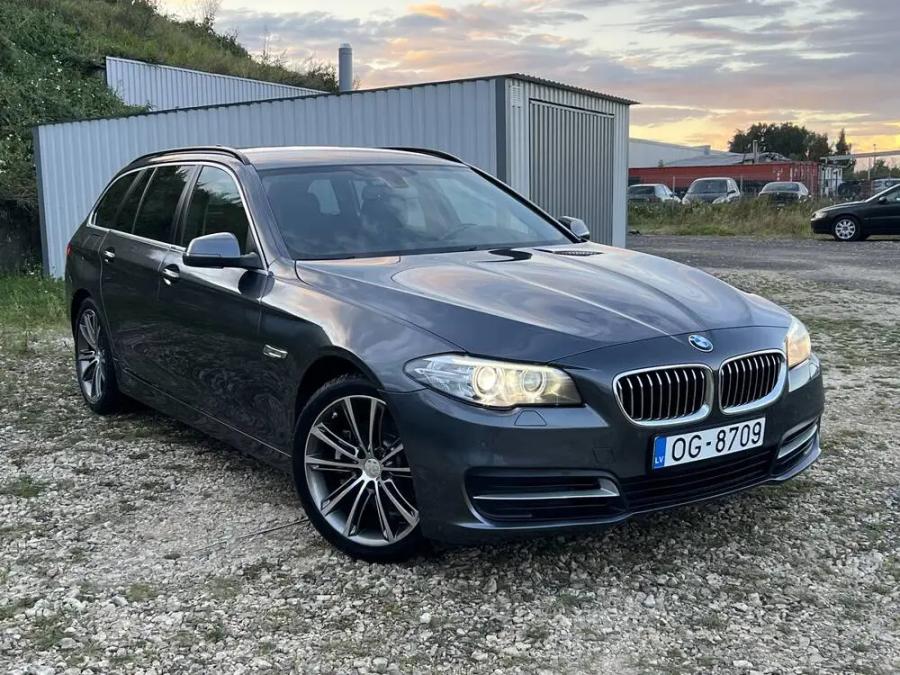 Pelēks BMW 518 2016 Rīga, ar dzinēja tilpumu 2.00 L un nobraukumu 244 tūkst. km par 10995 €, foto 1 vietnē AUTOMOTO.COM.LV